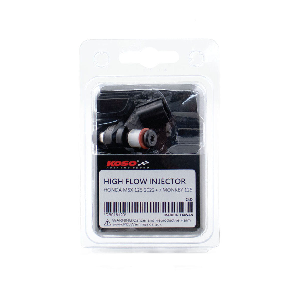 KOSO High Flow Injector - Honda GROM & Monkey (2022+) – Steady Garage