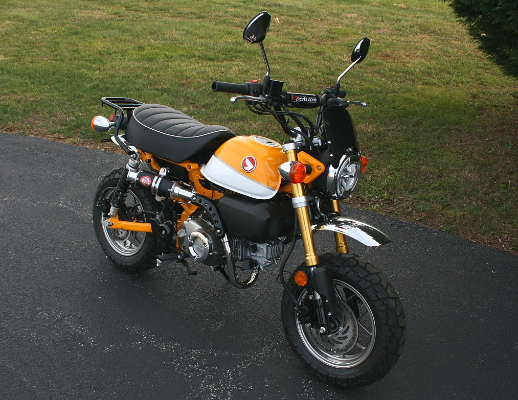 TB Rear Luggage Rack Carrier Black / Chrome - Honda Monkey 125 (ALL YE ...