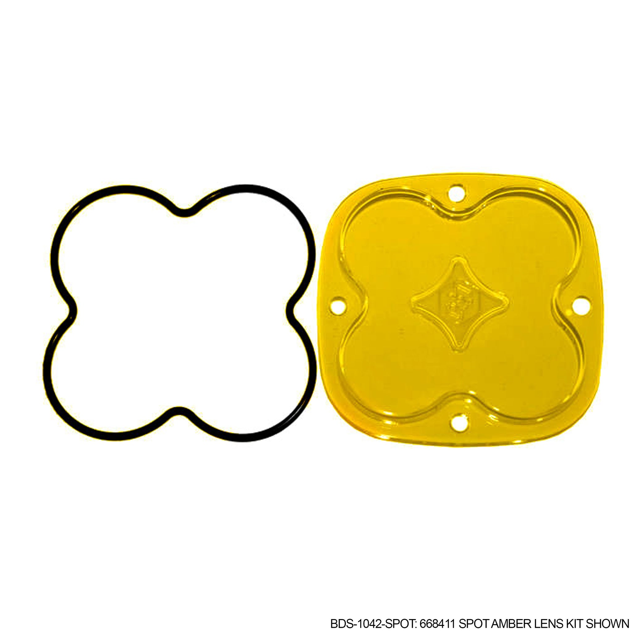 Baja Designs Squadron Light Pod Lens Kit -AMBER, Universal – Steady Garage