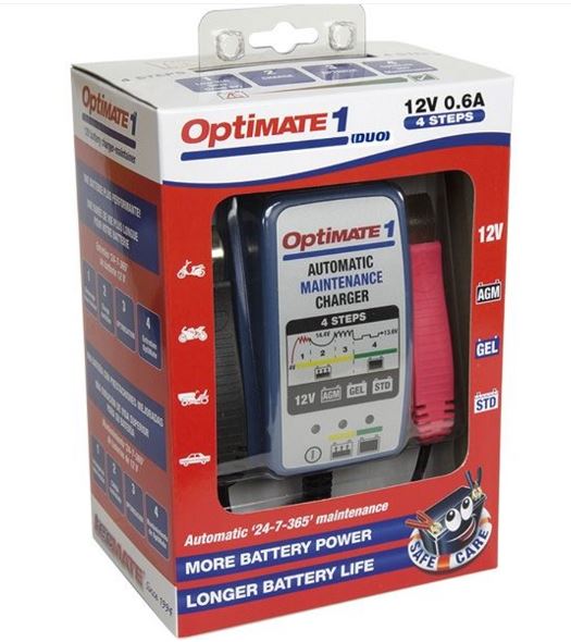 Optimate TM-471 Lithium Battery Charger Maintainer – Steady Garage