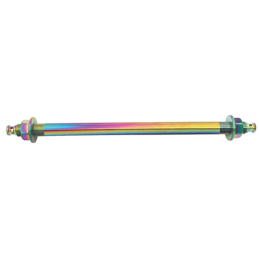 NCY Titanium Finish Front Axle 12mm x 279mm - Universal, Yamaha Zuma 1 ...
