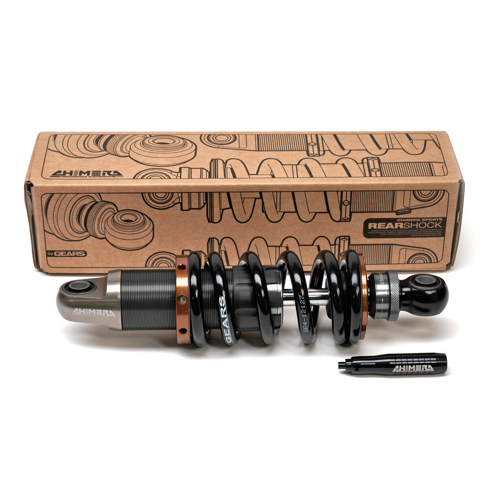 Chimera Sports Racing Rear Coilover Shock - Honda GROM 125 (ALL YEARS ...