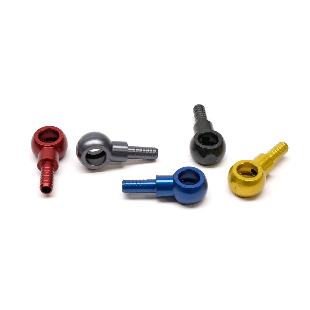 Chimera 10mm Aluminum Banjo Barb Fitting – Steady Garage