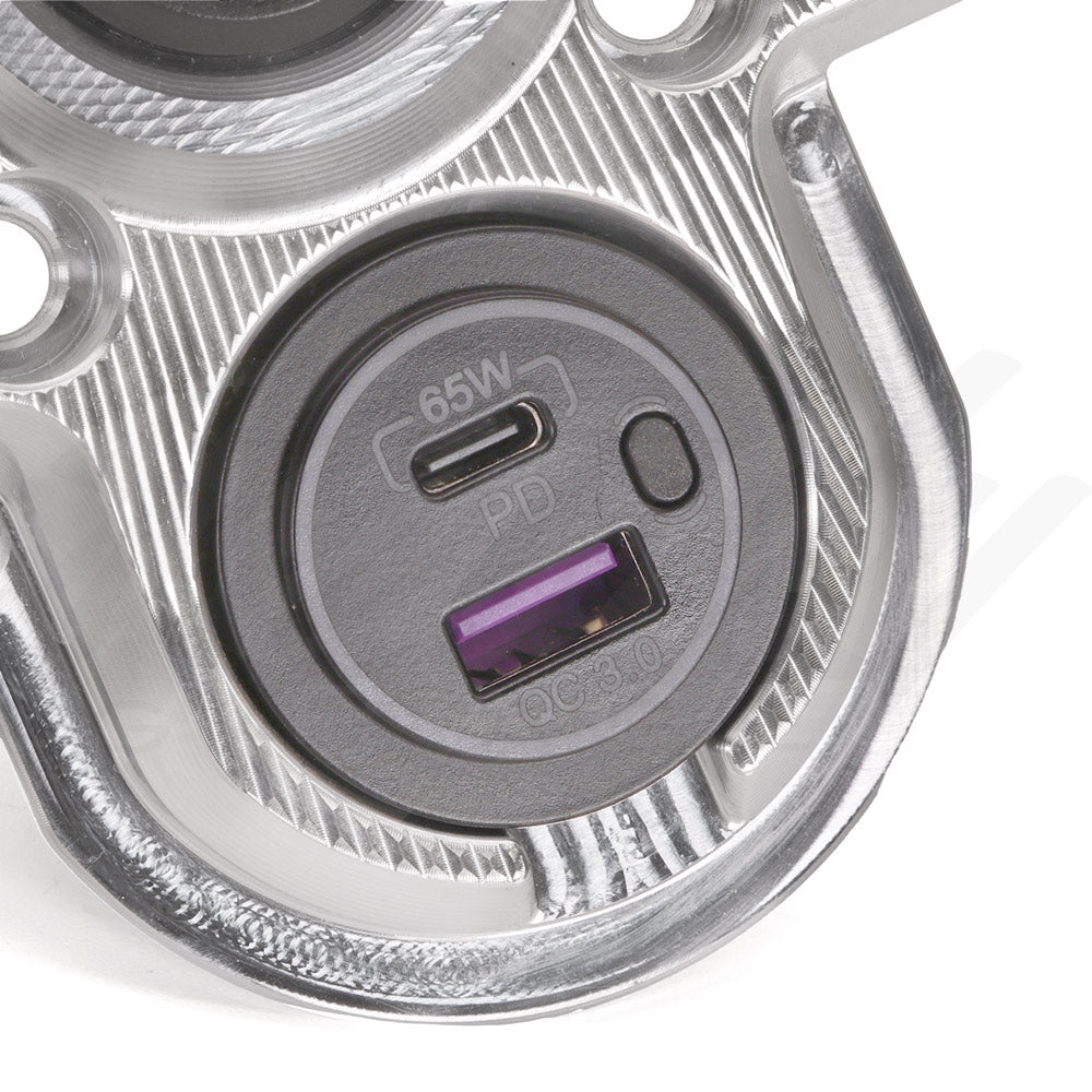 65W PD 12V USB Type C Outlet Charge Port Fast Charging – Steady Garage