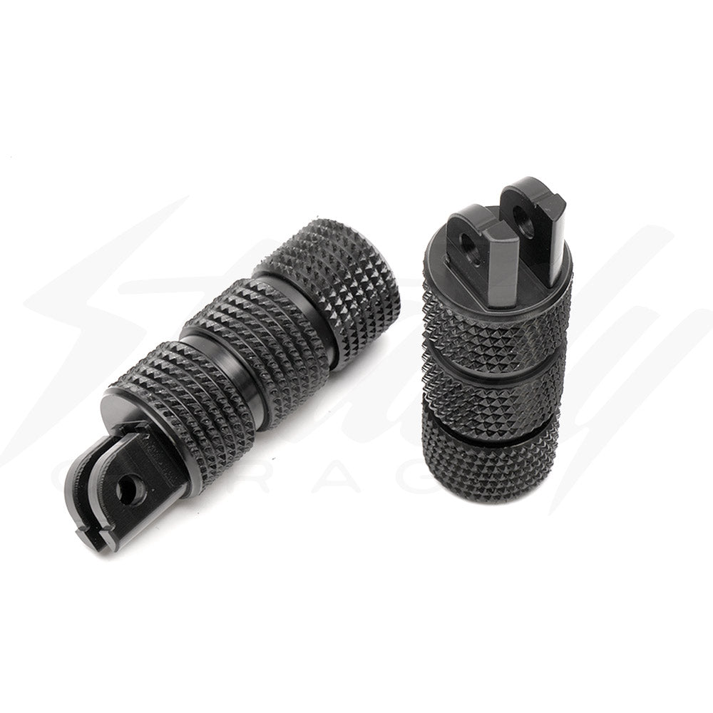 CHIMERA ENGINEERING GRIPPY ROUND STUNT PEGS - HONDA GROM 125, MONKEY 1 ...