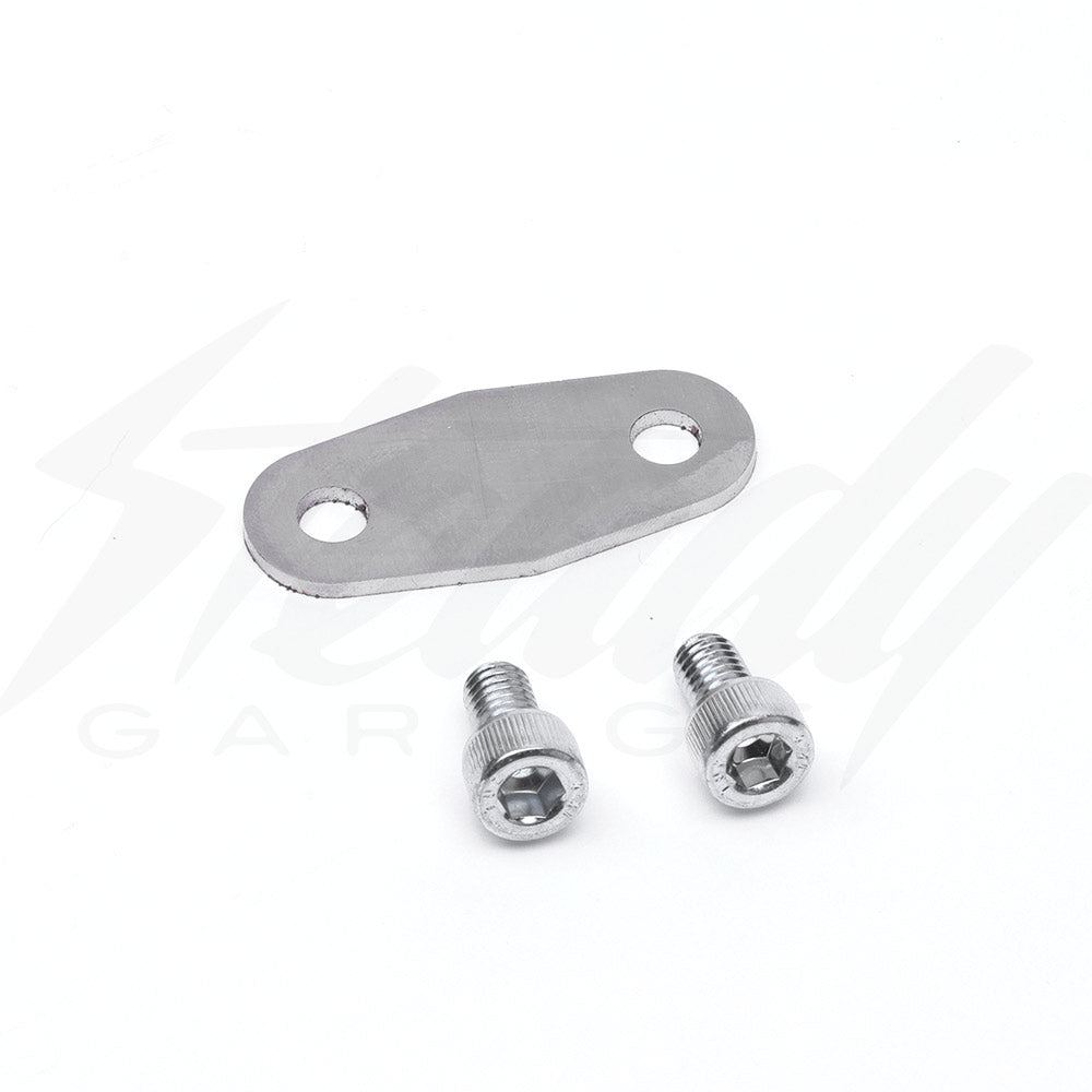 Stainless Steel EGR Block Off Plate 50cc 150cc GY6 Engines – Steady Garage