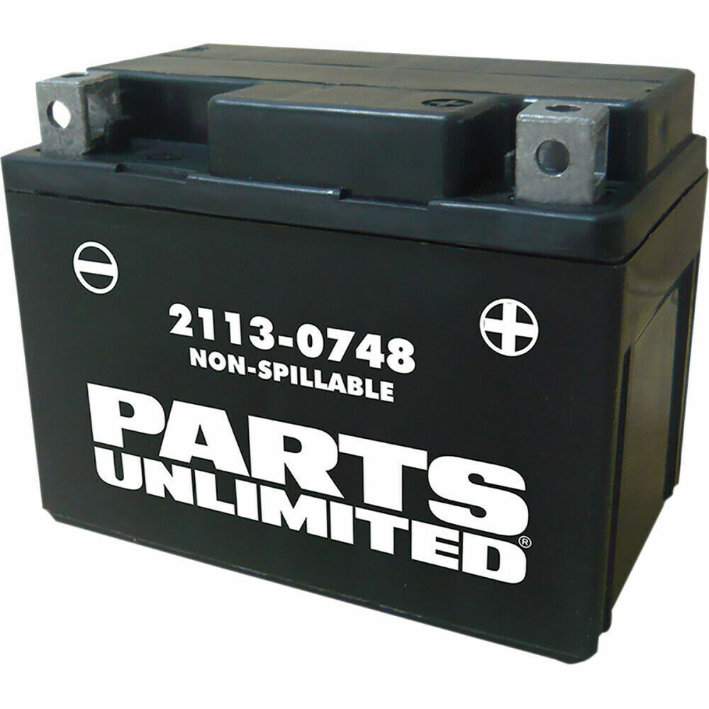 Parts Unlimited AGM Battery - YTX4L- Kawasaki Z125, NCH50 Metropolitan ...