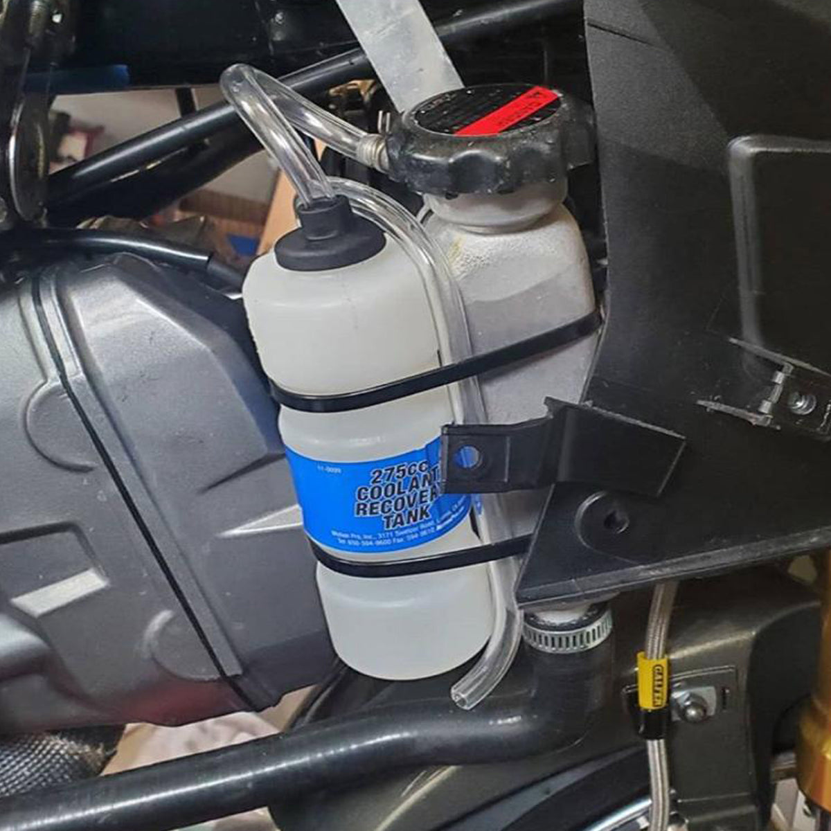 Motion Pro 275cc Coolant Recovery Overflow Tank - 9.3 oz. Capacity ...