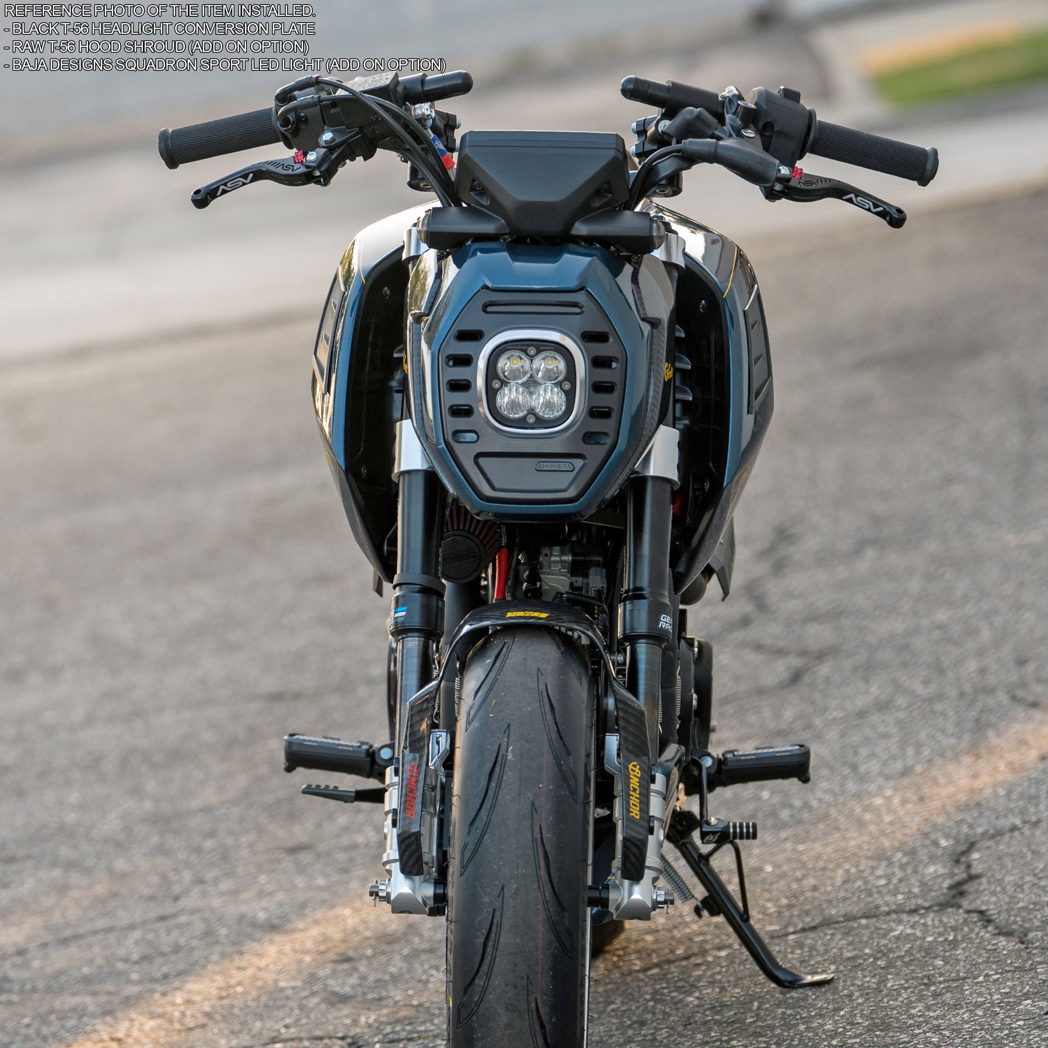 Chimera T-56 Baja Squadron Headlight Conversion Kit - Honda Grom 125 ...