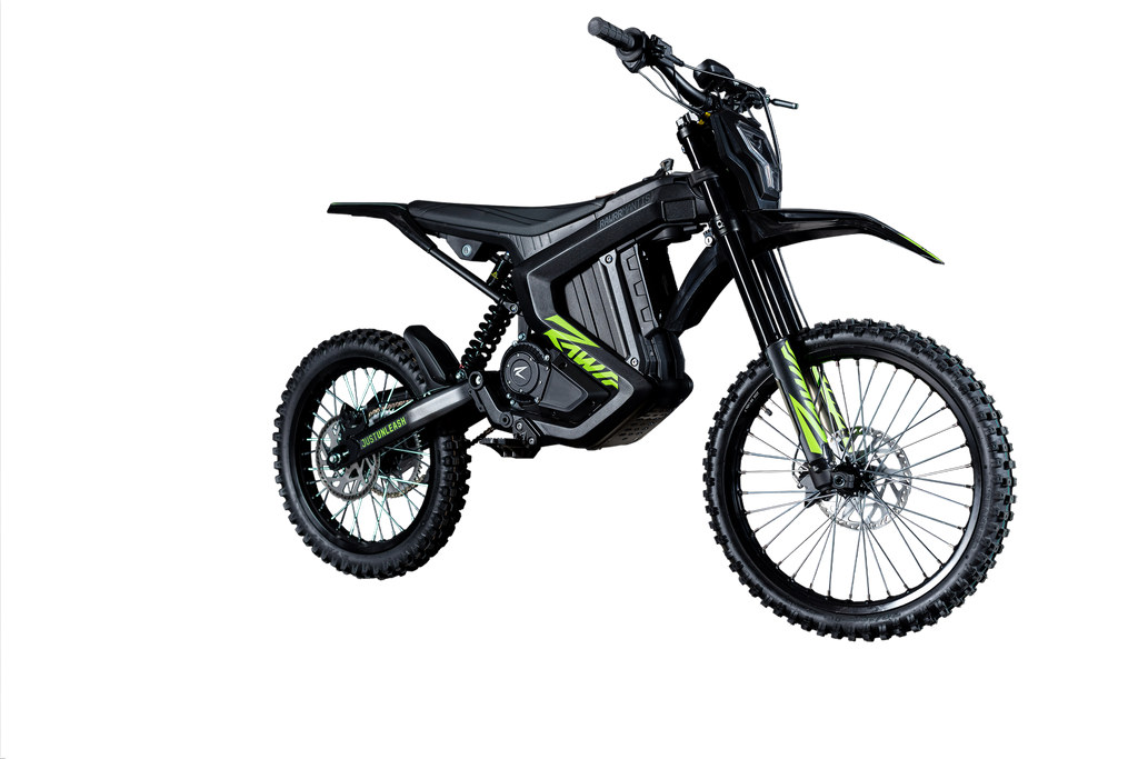 RAWRR MANTIS X - 72v Off-Road Electric Motorcycle Dirtbike Emoto 17"/1 ...