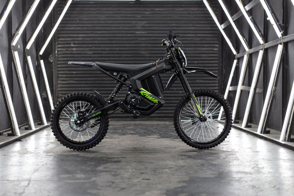 RAWRR MANTIS X - 72v Off-Road Electric Motorcycle Dirtbike Emoto 17"/1 ...