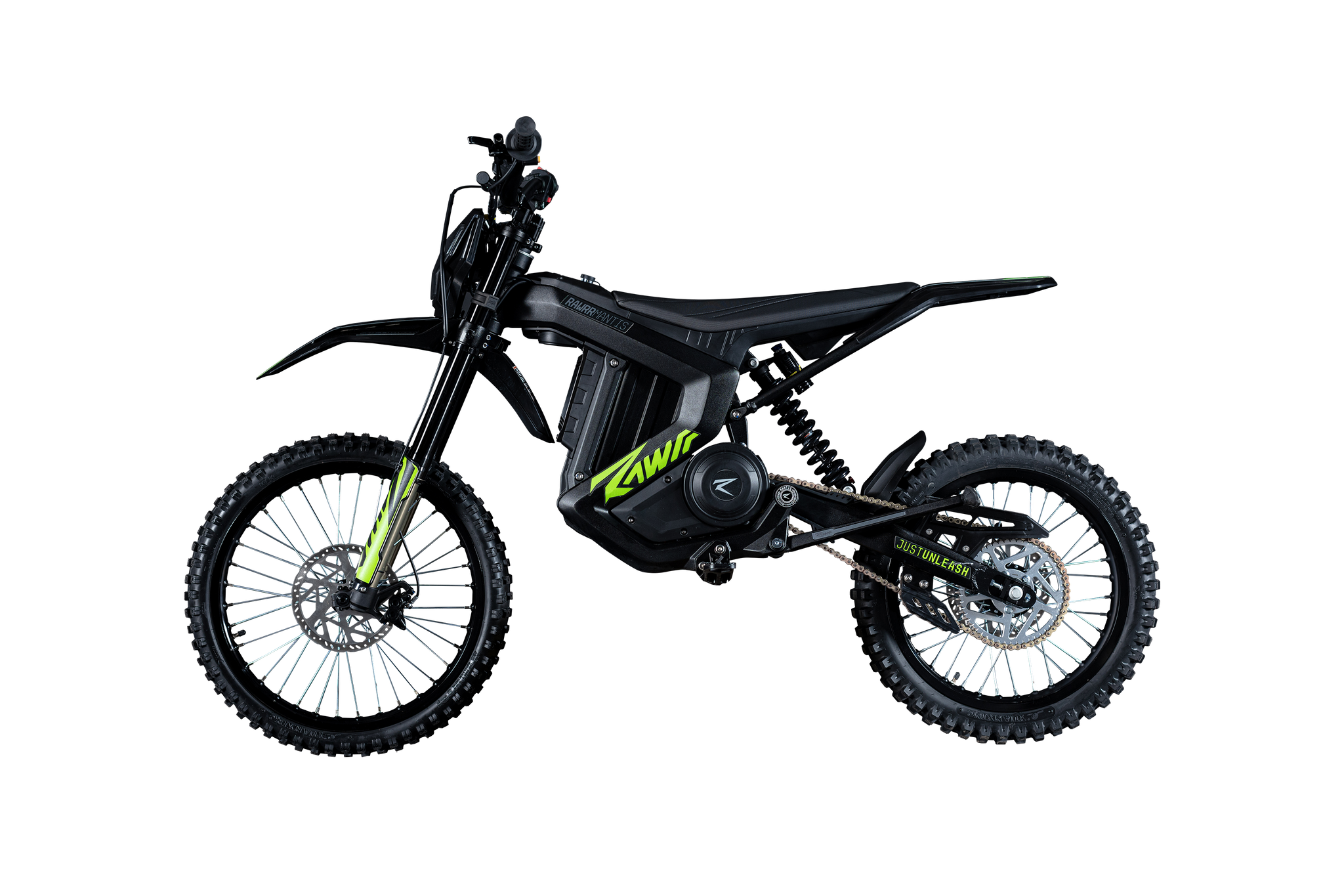 RAWRR MANTIS X - 72v Off-Road Electric Motorcycle Dirtbike Emoto 17"/1 ...