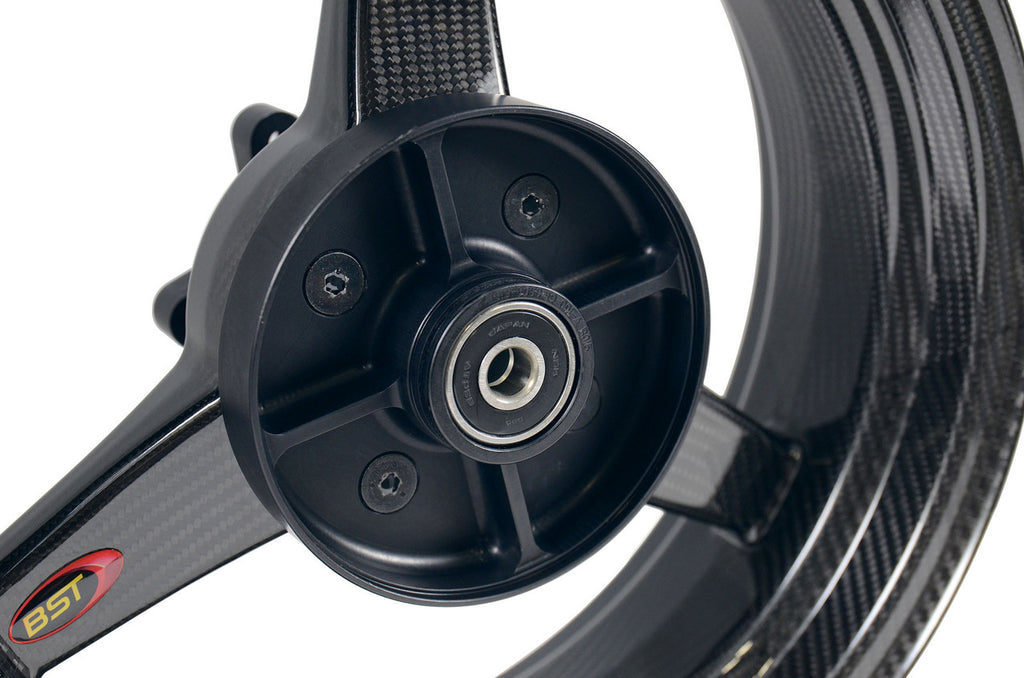 BST Carbon Fiber Honda Grom 125 Rim Set - 3.5" Wide Rear MSX 125 ...