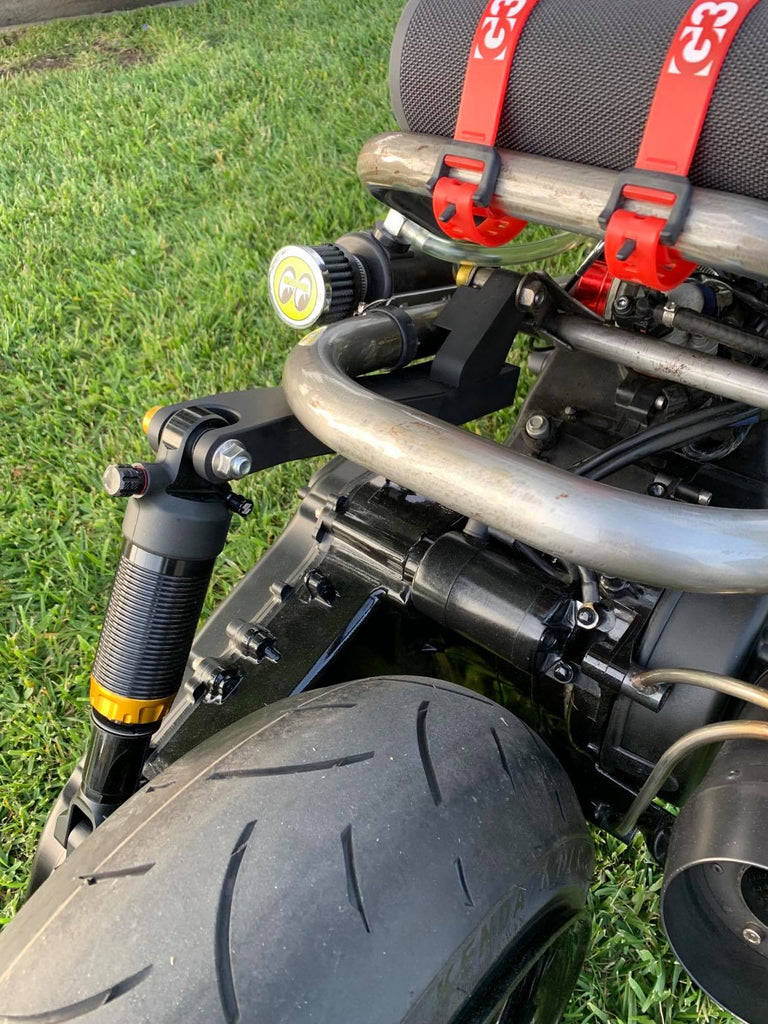 Chimera Engineering Adjustable Rear Shock Mount - Honda Ruckus – Steady ...