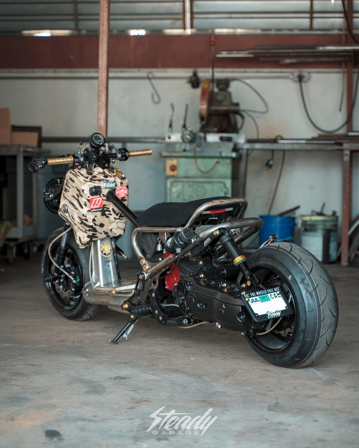 Chimera Engineering Adjustable Rear Shock Mount - Honda Ruckus – Steady ...