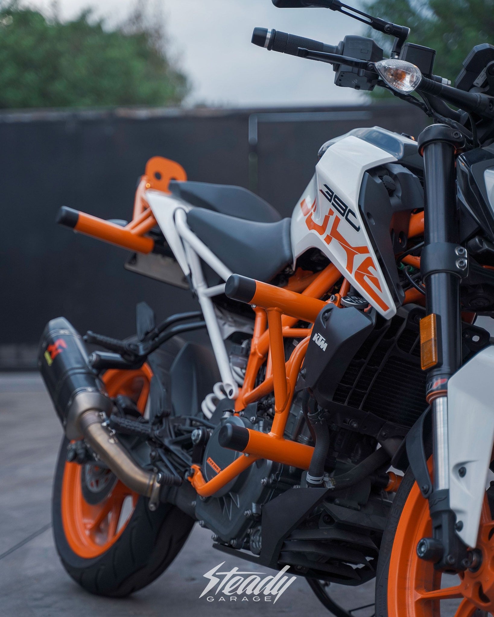 Zeus Armor Scrape Step Combo Bar - KTM DUKE 390 – Steady Garage