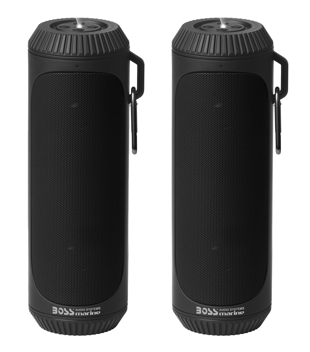 Boss Audio Systems Bluetooth Portable Stereo Speaker System - Black ...