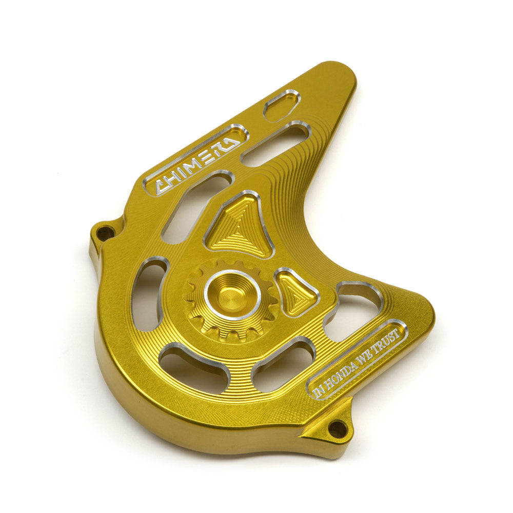 Chimera Engineering Billet "TRUST" Sprocket Cover - Honda GROM / Monke ...