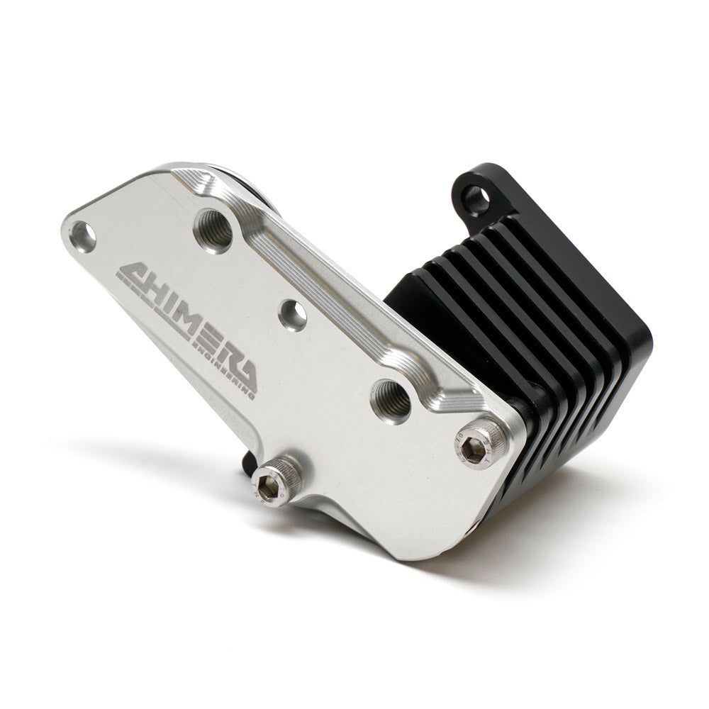 Chimera Engineering Oil Cooler Block - Honda Grom 125, Honda Monkey 12 ...