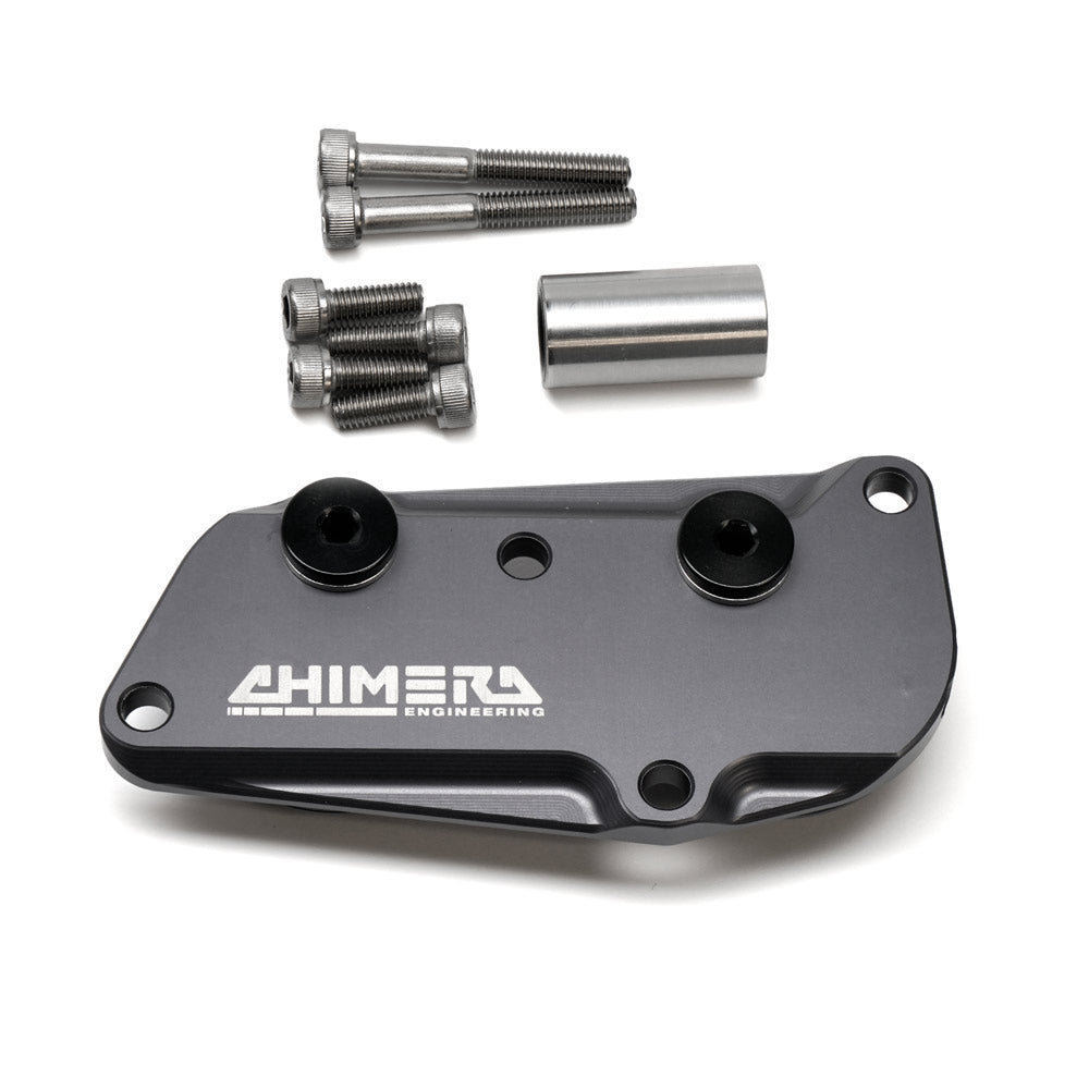 Chimera Engineering Oil Cooler Block - Honda Grom 125, Honda Monkey 12 ...