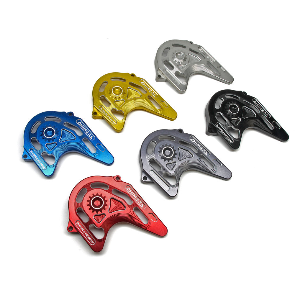 Chimera Engineering Billet "TRUST" Sprocket Cover - Honda GROM / Monke ...