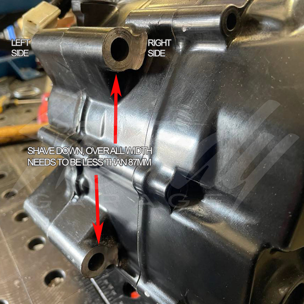 Chimera Engineering 4 Speed Honda Grom Engine Swap Mount Kit for 5 Spe ...