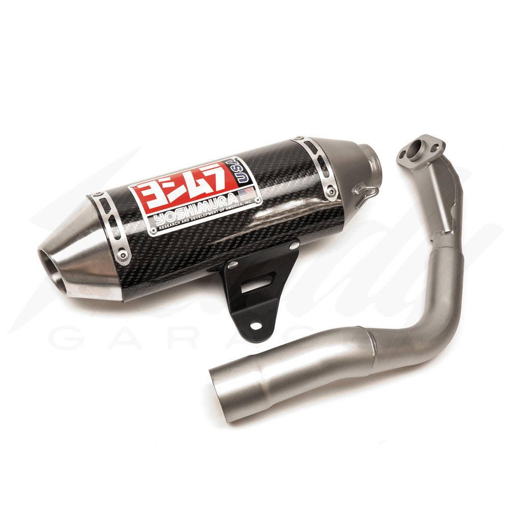 Yoshimura Race Mini RS-2 Works Finish Stainless Full System with Carbo ...