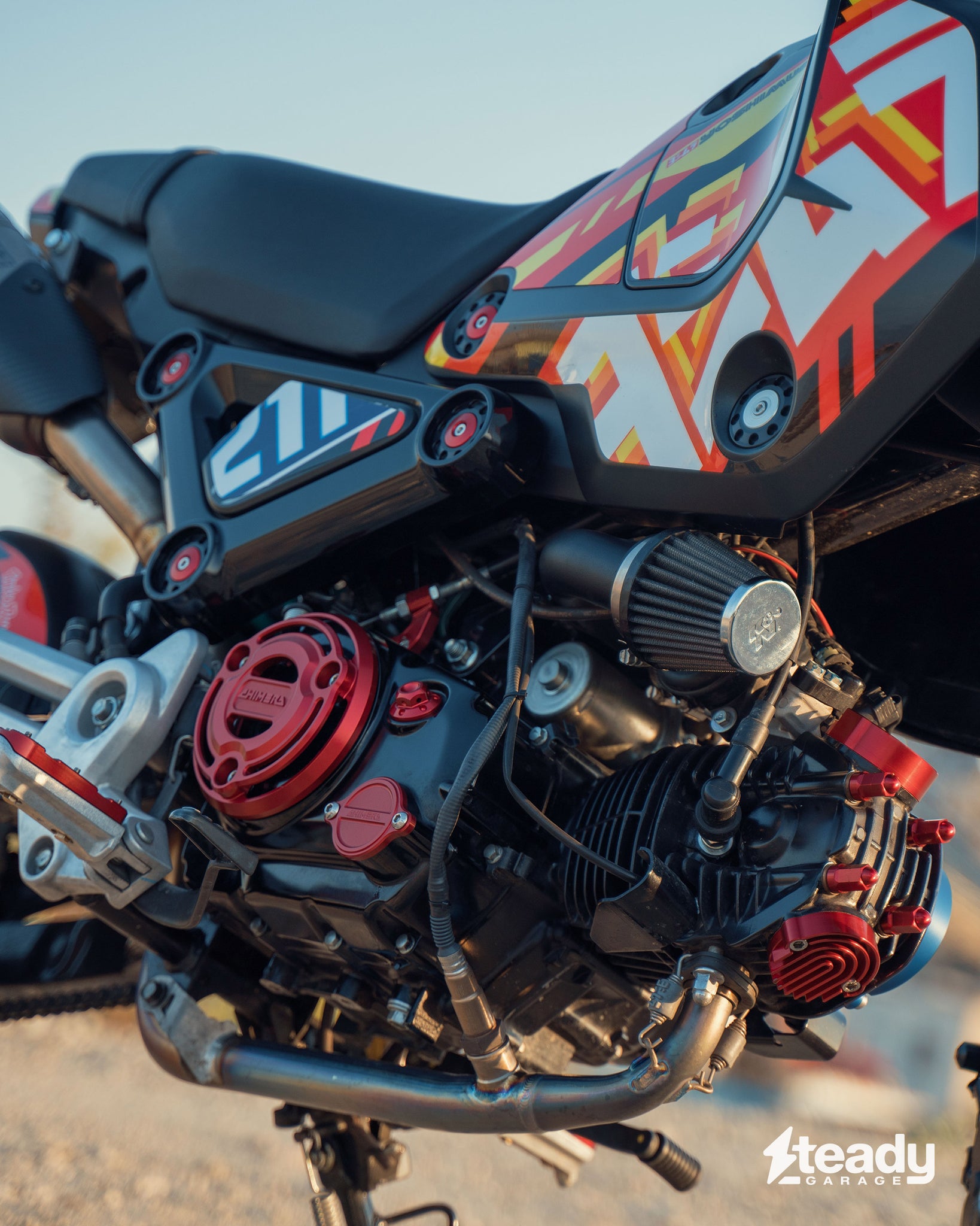 Chimera Maze Tappet Valve Cover Set for 2022+ Honda Grom Monkey 125 ...