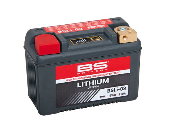 BS BATTERY LITHIUM-ION BATTERY BSLi-03 – Steady Garage