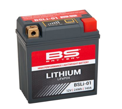 BS BATTERY LITHIUM-ION BATTERY BSLi-01 – Steady Garage