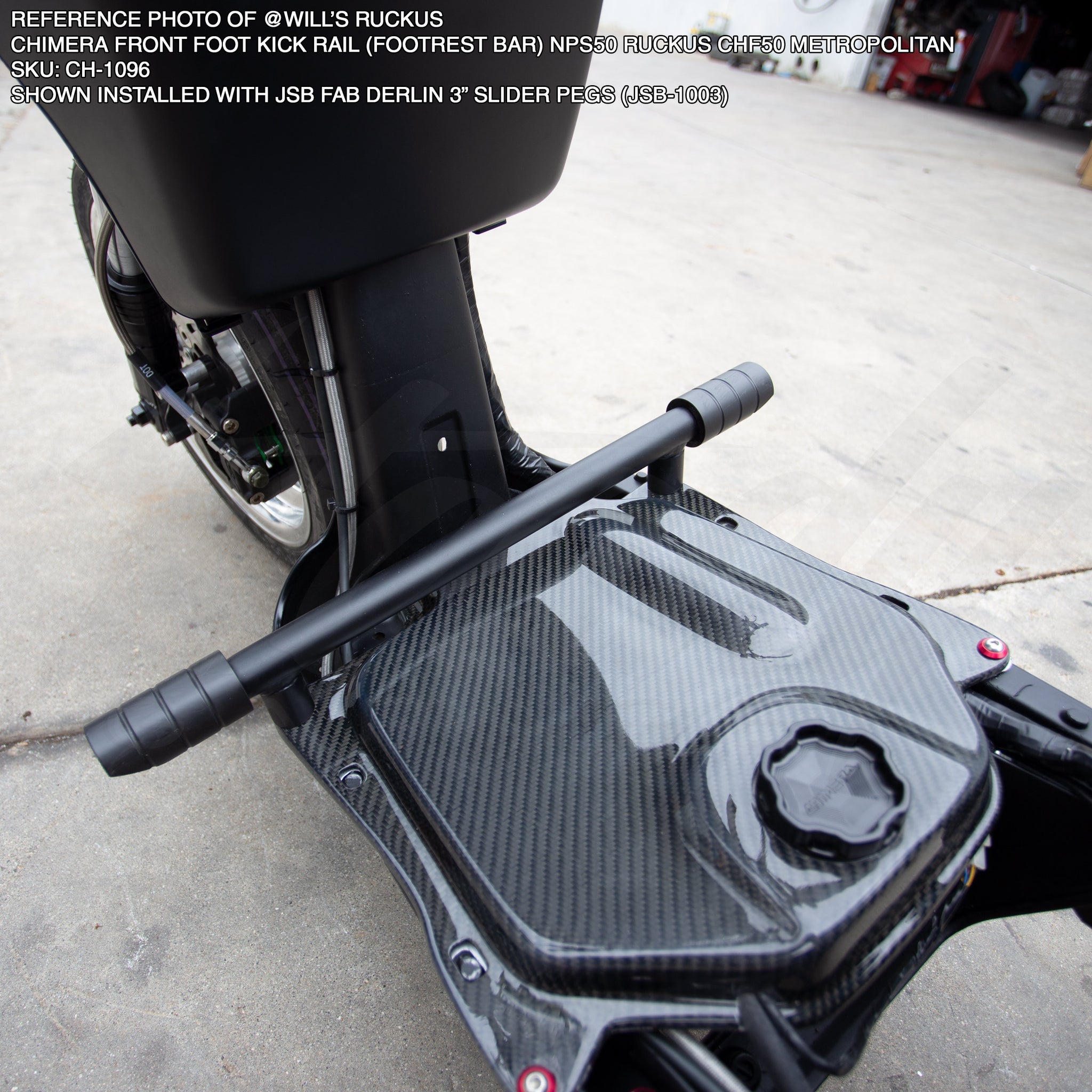 Chimera Front Foot Kick Rail – Steady Garage