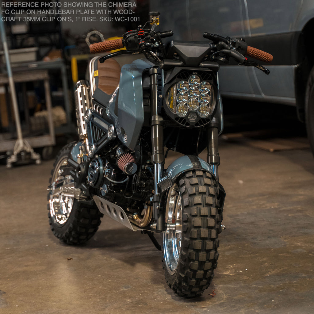 Chimera "FC" Clip On Handle Bar Plate - Honda Grom 125 All Years ...