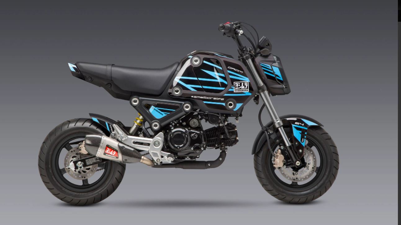 Yoshimura 2022 Honda Grom Graphics Kit "EDGE" BLUE – Steady Garage