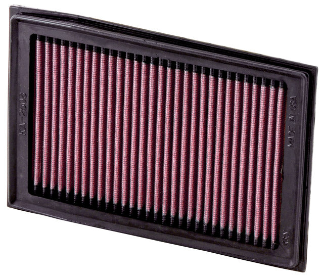 K&N Drop In Replacement Air Filter 2008-2012 Kawasaki Ninja 250R & 2013 ...