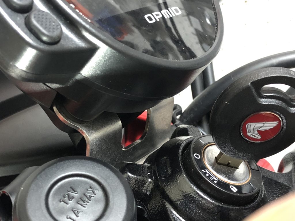 Opmid Center Meter Bracket for M1204 Gauge Honda CT125 Classic CT110 ...