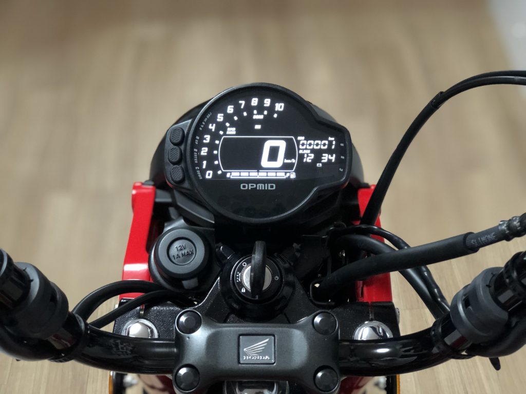 Opmid Center Meter Bracket for M1204 Gauge Honda CT125 Classic CT110 ...