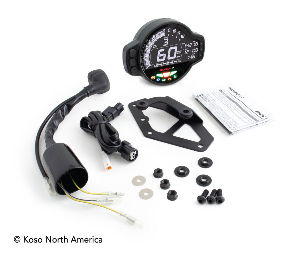KOSO MS-01 Multi-functional Gauge - Honda Grom (2013-2020) – Steady Garage