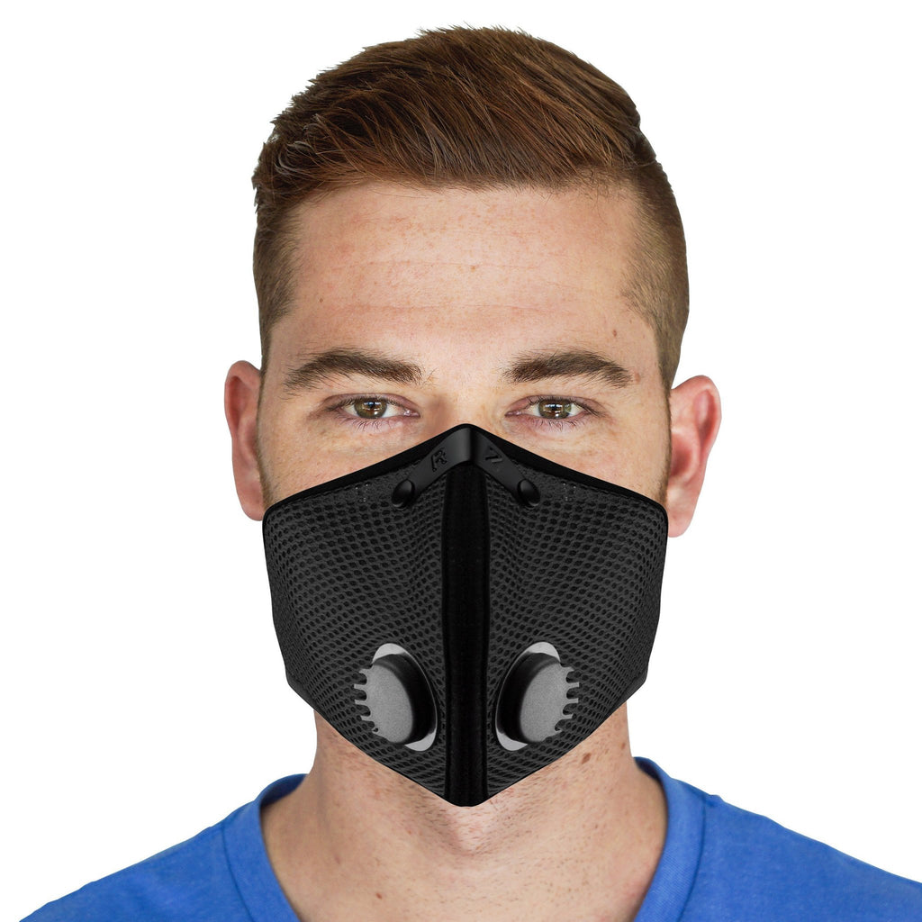 Black RZ Mask Mesh M2 Filtration Mask – Steady Garage