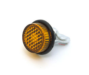 Chris Products Amber Mini License Plate Reflectors (Pair) – Steady Garage