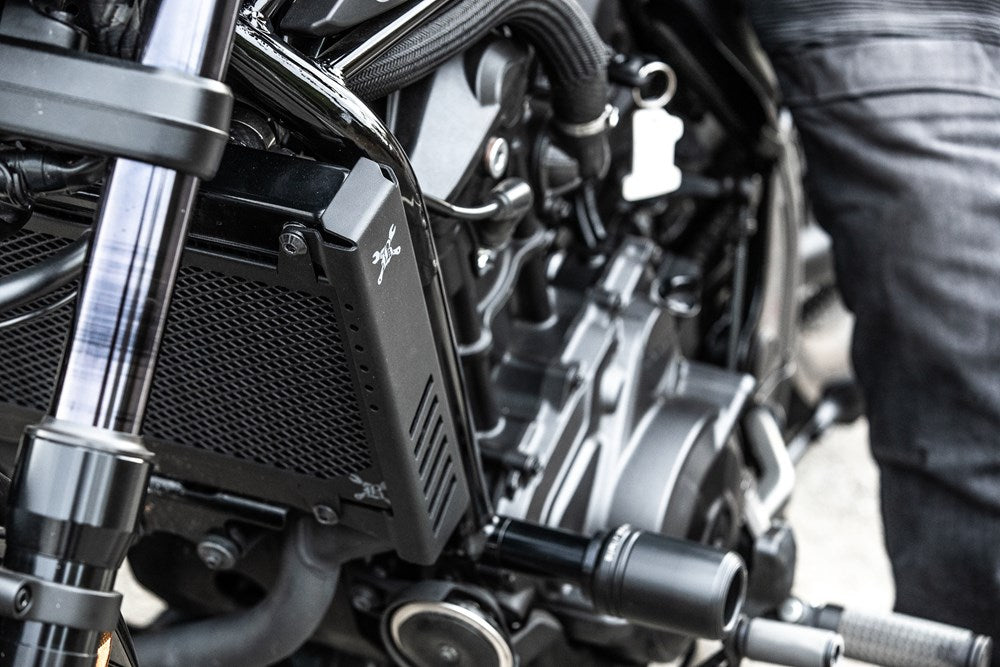 Burly Brand 2022+ Honda Rebel 1100 Slash Cut Radiator Guard – Steady Garage