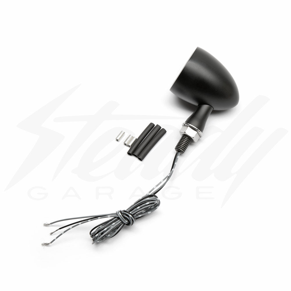 Kuryakyn Kellermann Rear Red/Amber LED Bullet 1000 Marker Light- Satin – Steady Garage