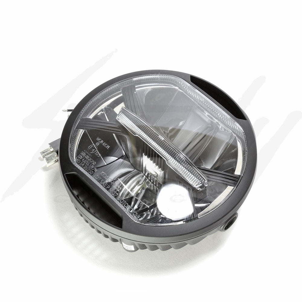 Koso 7 inch Thunderbolt LED Headlight Cafe Bobber Custom Motorcycles ...