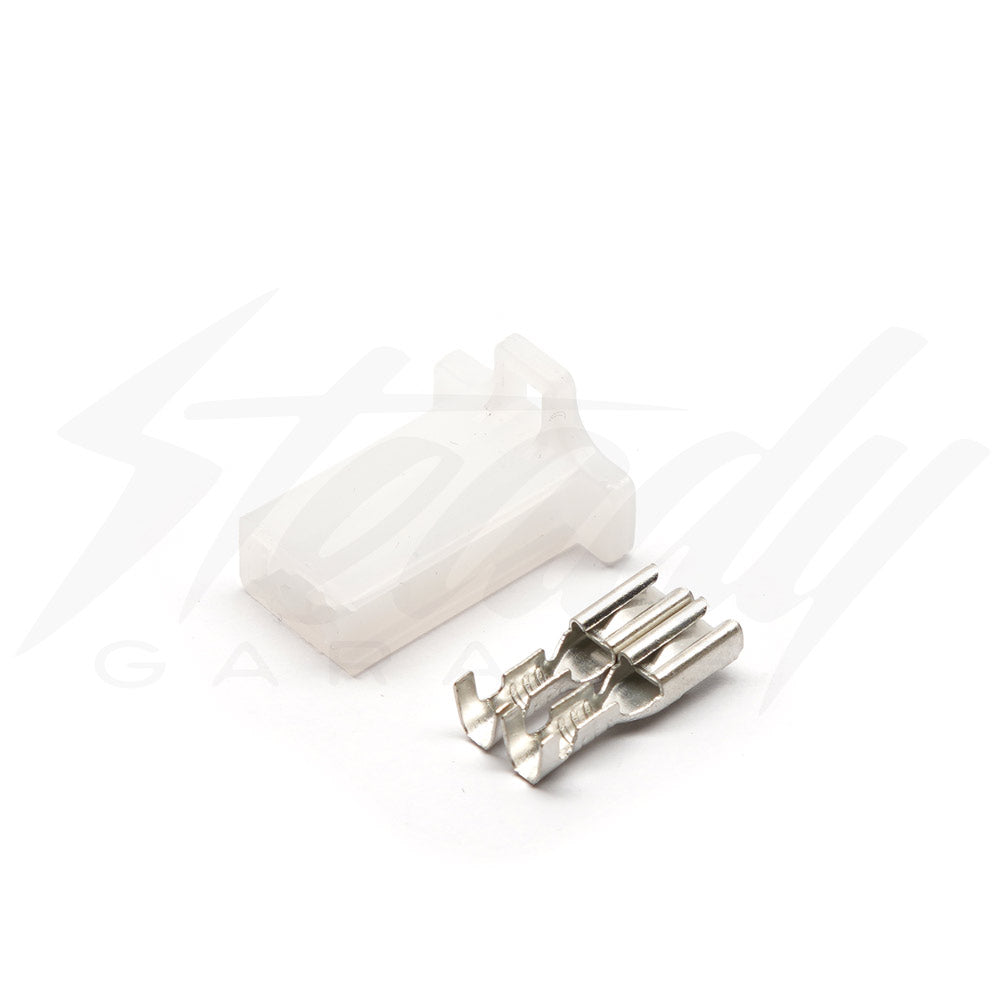 2 Pin Female Connector – Steady Garage