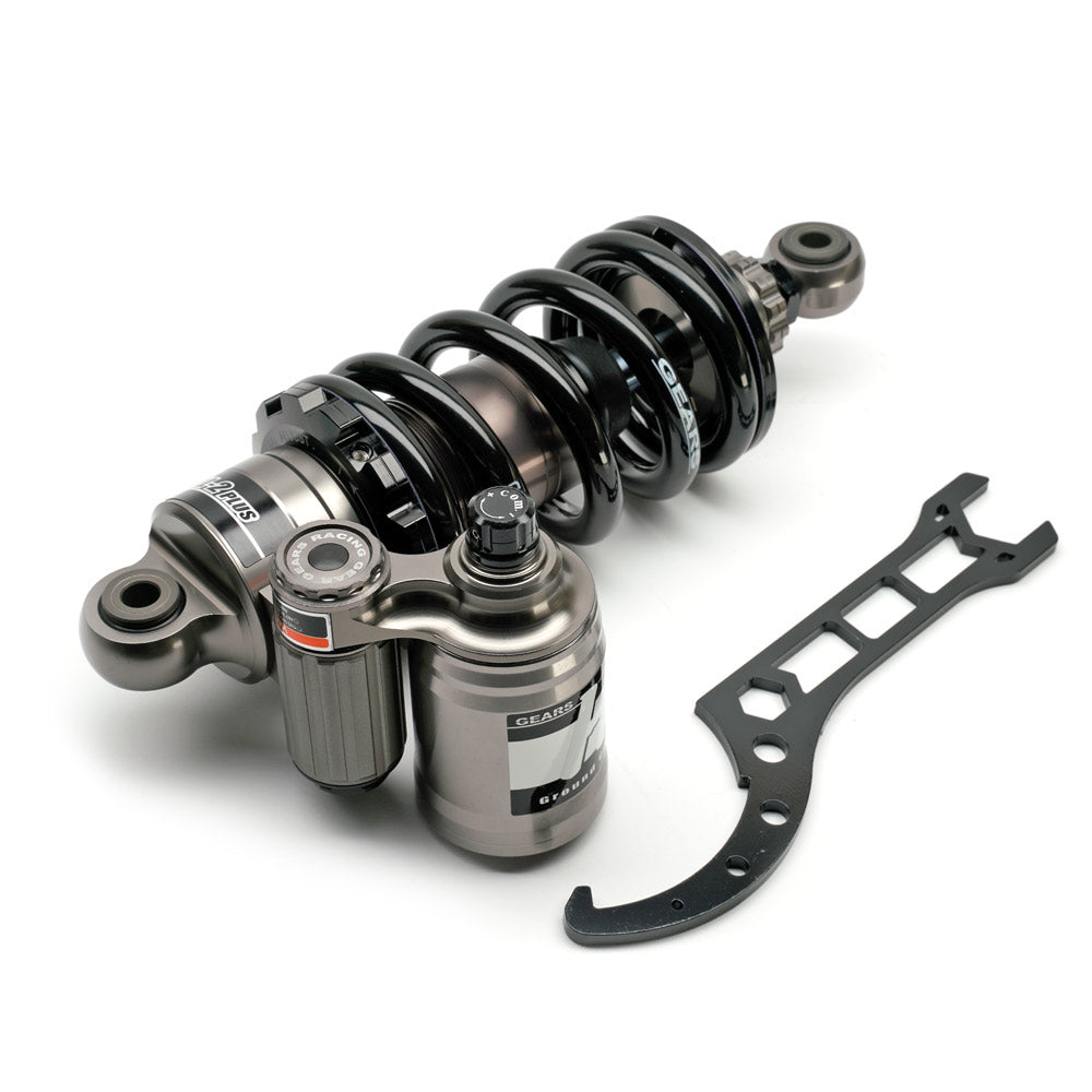 Gears Racing Hill-2 Plus Rear Coilover Shock Honda Grom 125 - Black ...