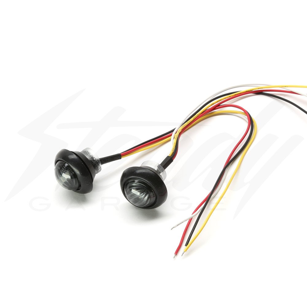 Gojin 3/4" LED Super Mini Turn Signal Lights – Steady Garage