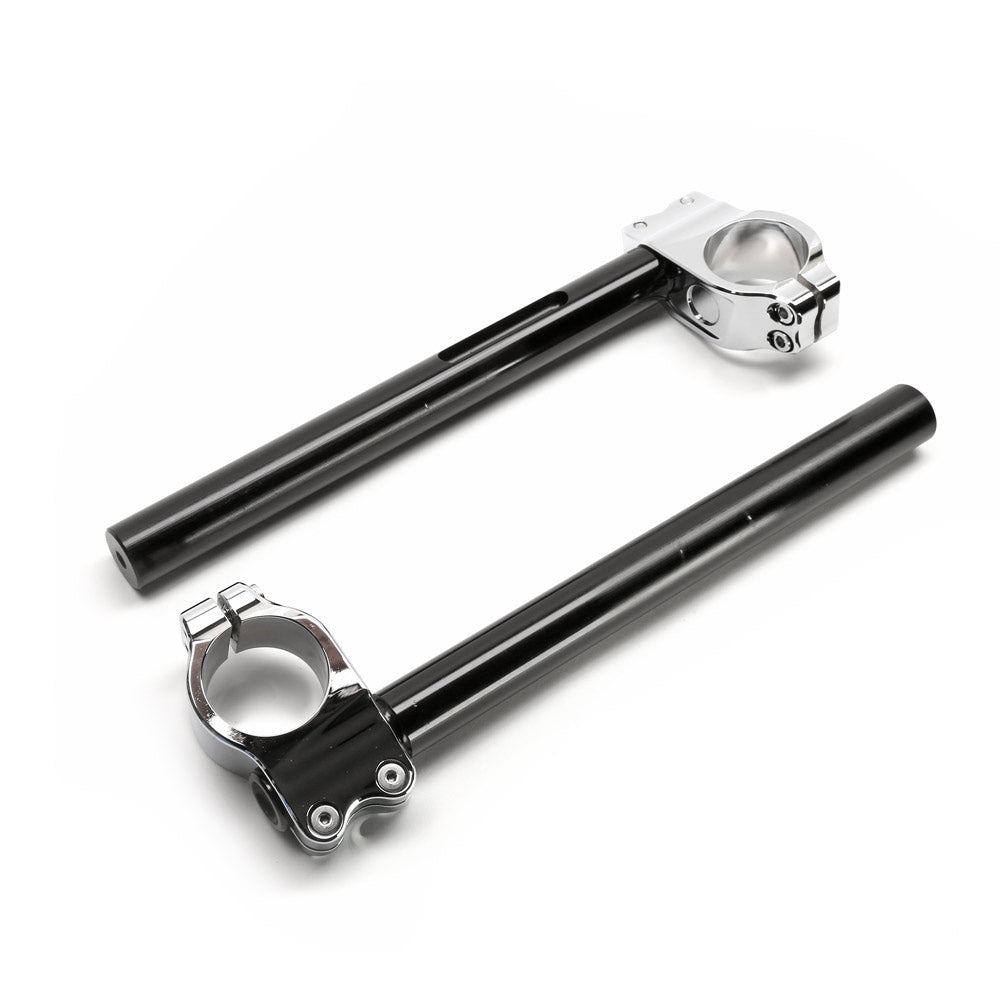 Roland Sands Design RSD1" Black 0" Rise Clip-on Handlebar - 2017 Honda ...