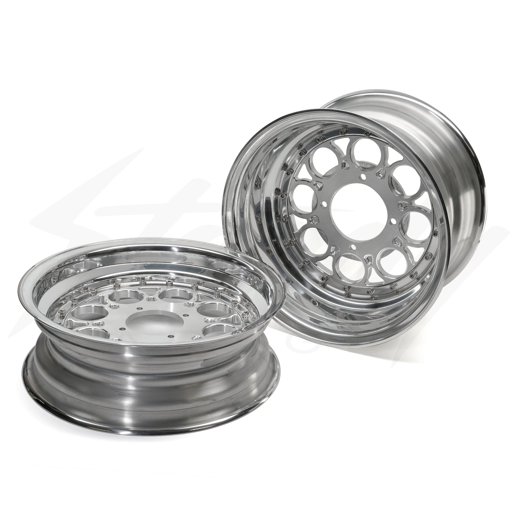 Chimera Engineering Wheels DRAGGER 3PC Modular Rims for Honda Ruckus ...