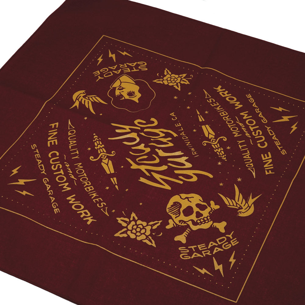 Steady Garage's Fine Work Bandana