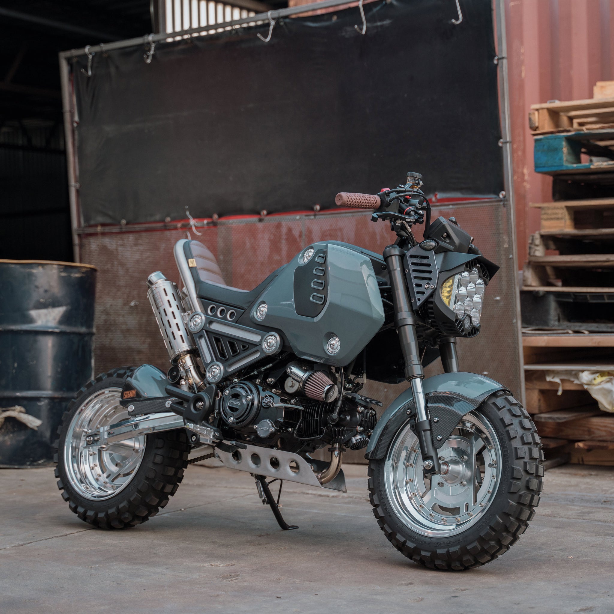 Chimera Groundead Baja LP9 Sport Headlight Conversion Kit - Honda Grom ...