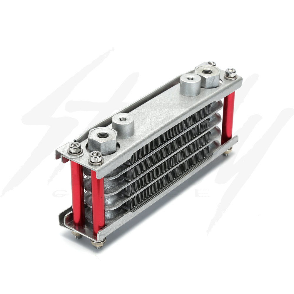 Complete Bolt On Oil Cooler Kit Honda Grom 125 MSX 125 BBK – Steady Garage